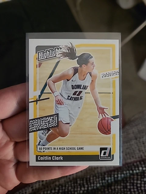 CAITLIN CLARK 2024 Donruss Highlights Basketball Card #H3 Panini CC Collection £1.51 - PicClick UK