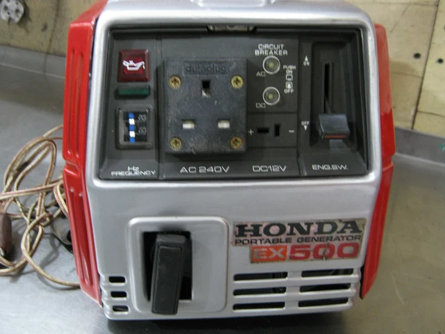 VINTAGE HONDA GENERATOR EX500 - parts / not working - CASH ON ...