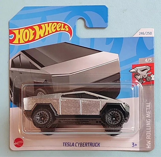 HOT WHEELS 🔥 TESLA CYBERTRUCK - HW: Rolling Metal 1:64 Rare New ...