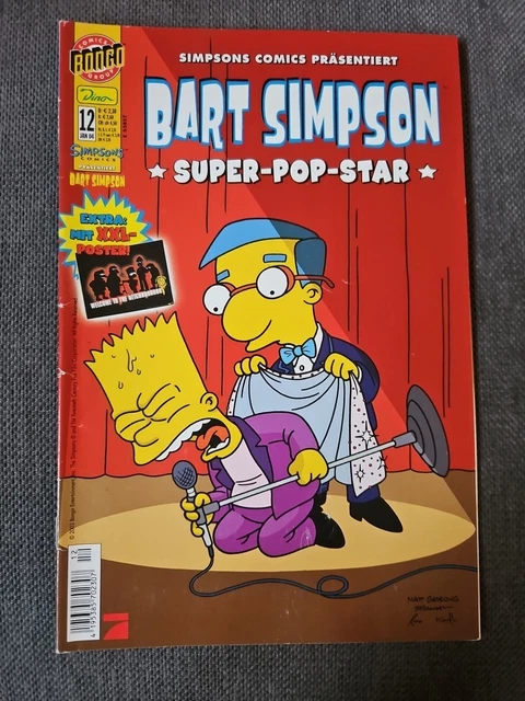 BART SIMPSON COMIC Heft Nr. 12 Die Simpsons Comics Hefte Horror-Show Horrorshow EUR 1,88 ...