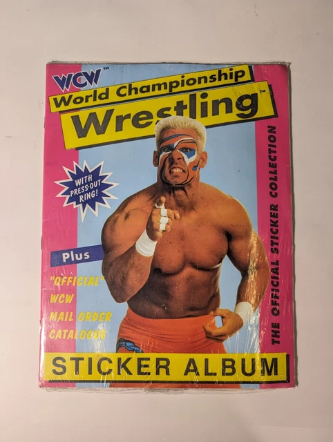 WCW WRESTLING ALBUM Adesivo Completo NUOVO E SIGILLATO EUR 46,70 ...