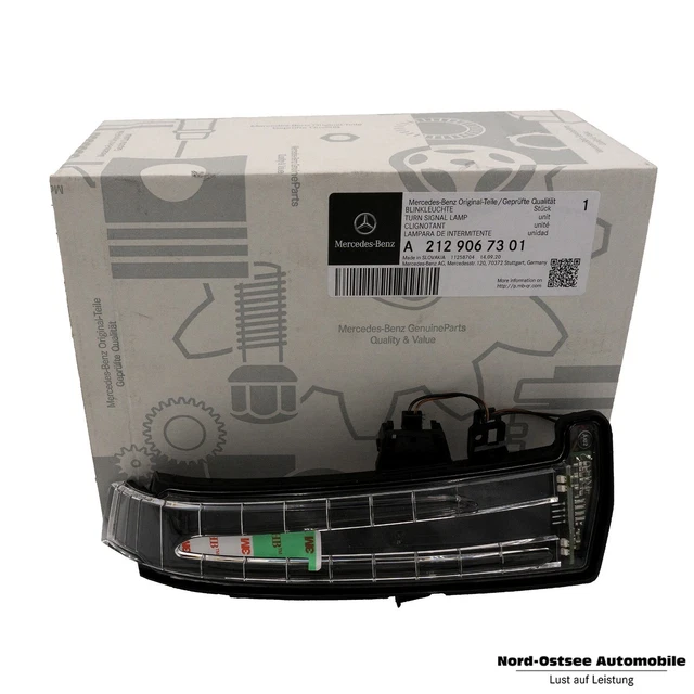 ORIGINAL MERCEDES-BENZ BLINKER Spiegelblinker rechts LED A2129067301 ...