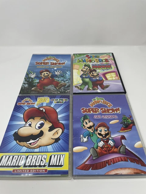 LOT OF 4 Vintage Super Mario Bros Super Show DVDs From 1989-1990. EUR ...