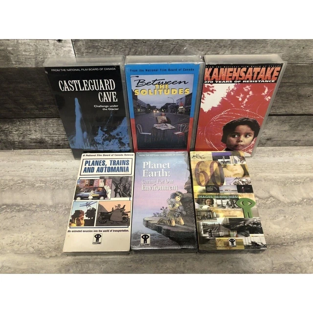 NFB FILM BOARD Canada & More VHS Rare Lot of 6 ONF Movies Documentaries ...