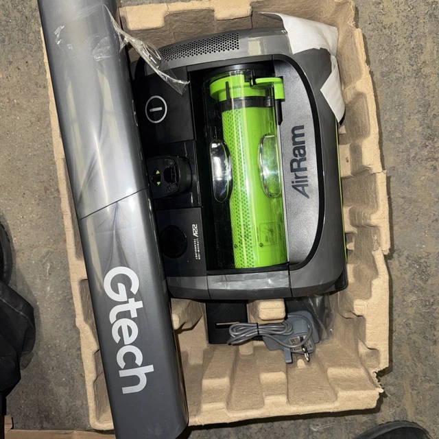 GTECH AIRRAM MK2 Cordless Upright Vacuum Cleaner Complete Set Powerful ...