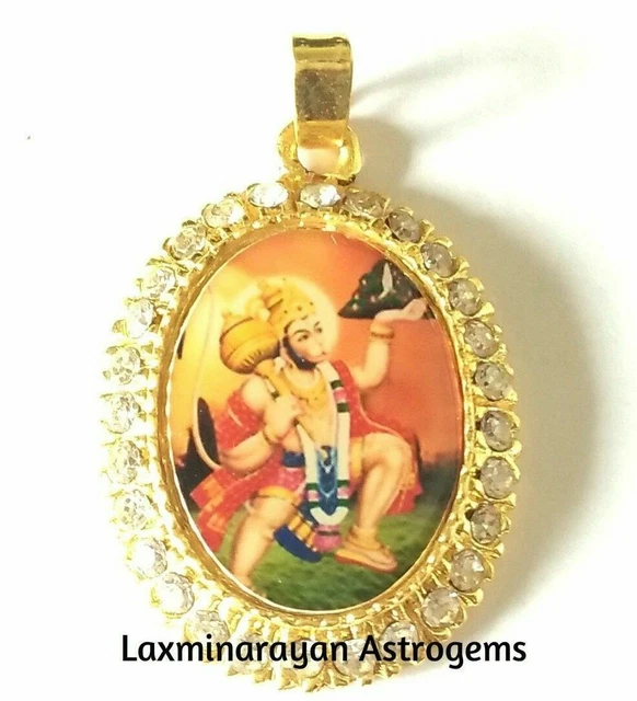 LORD HANUMAN PENDENT Incarnation Of Lord Shiva Anjani Putra Kesari ...