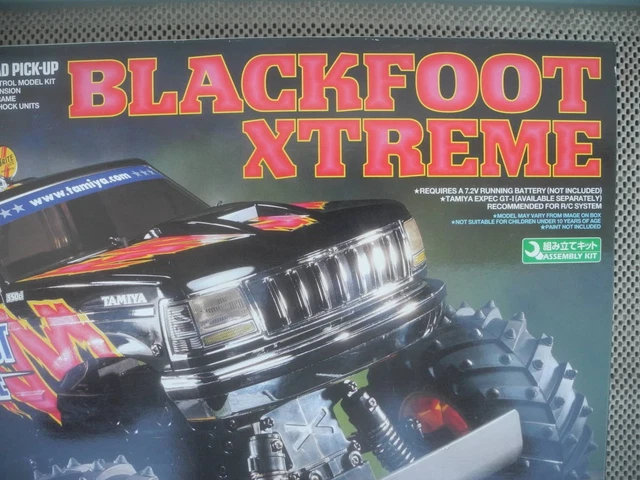 [ NEW] BLACKFOOT TAMIYA 1/10 with 540 type motor Car Radio Control ...