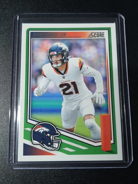 RILEY MOSS - Score Football 2025 - Denver Broncos £2.10 - PicClick UK