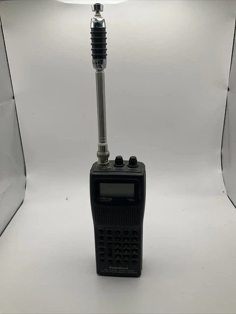 RADIO SHACK PRO-64 400 Ch Direct Entry AM/FM Programmable Scanner No ...
