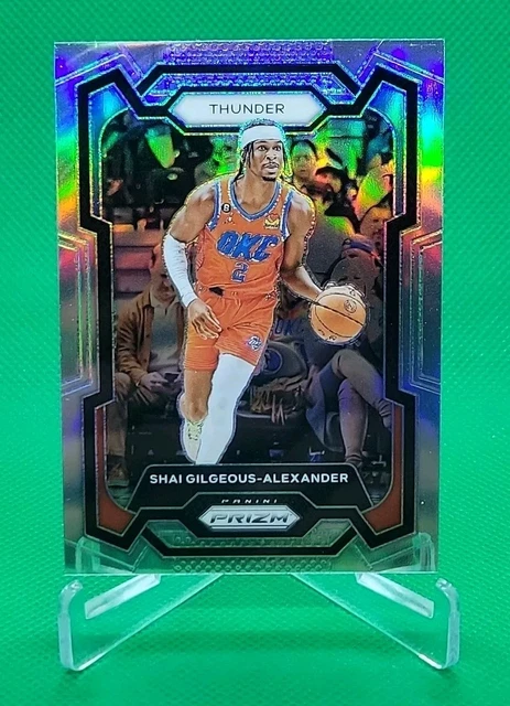 SHAI GILGEOUS-ALEXANDER ARGENT Prizm 2023-2024 Panini Prizm #85 OKC ...