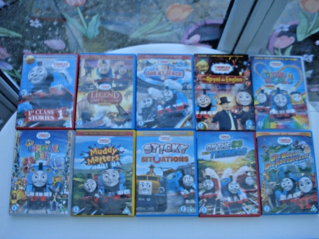 THOMAS & FRIENDS Tank Engine Trackmaster Dvd X 10 Bundle 5 £11.12 ...