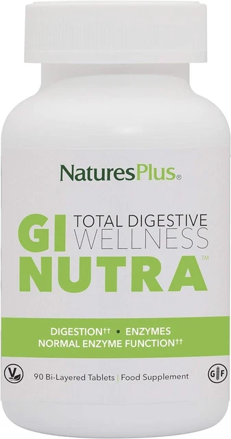 NATURE'S PLUS GI Nutra Total Digestive Wellness 90's BBD 2027 £14.99 ...