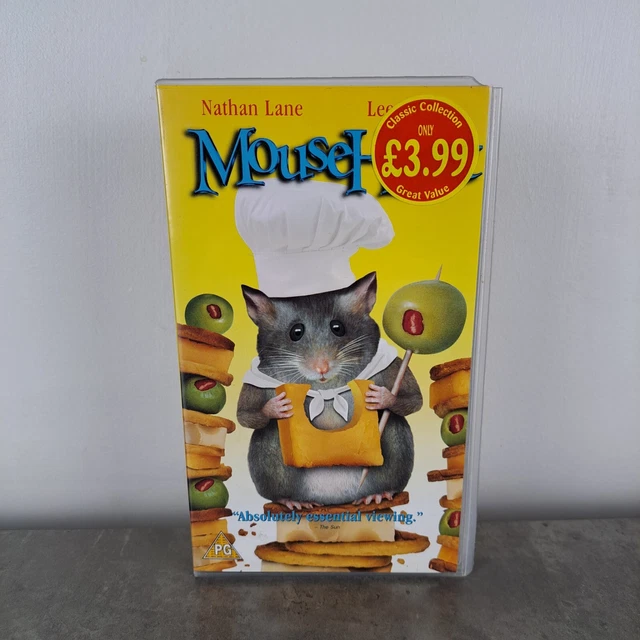 MOUSE HUNT VHS Tape 1997 PG Film Movie Nathan Lane Lee Evans Comedy £6. ...