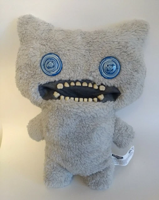 FUGGLER SPIN MASTER funny ugly monster fuzzy grey rare large size 12in ...