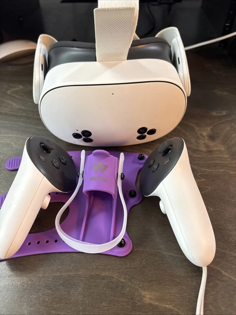 META QUEST 3S 128GB VR Headset- White No Box Great Condition!!! $310.55 ...