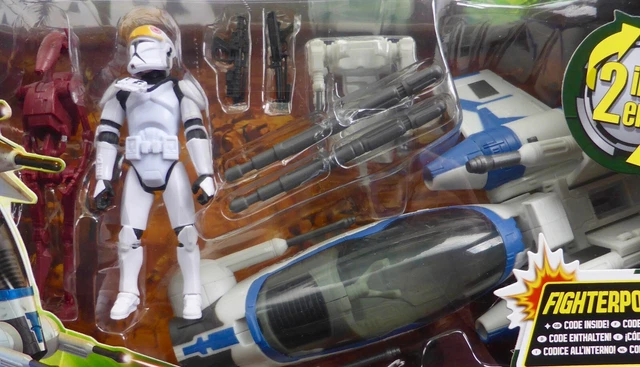 STAR WARS NEW Rare 501St Legion Dropship Clone Pilot Battle Droid Misb ...