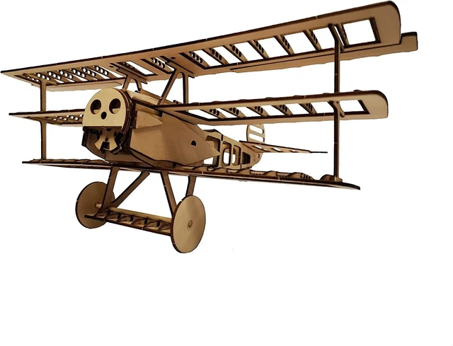 KIT HENSON'S FLYING Machines Fokker Dr1 [AFFICHAGE] 11,25" Wingspan EUR ...