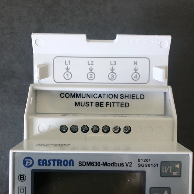 Eastron Sdm630 Modbus V2 Auslesen