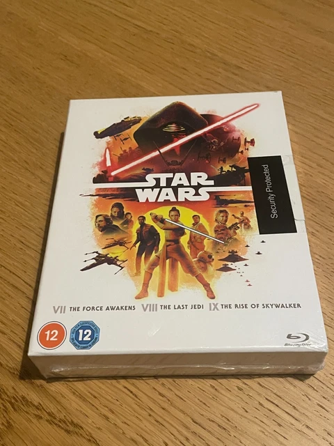 STAR WARS TRILOGY: Episodes VII, VIII and IX (Blu-ray) Harrison Ford ...