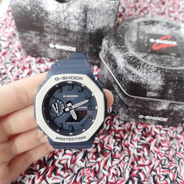 CASIO G-SHOCK CASIOAK Bezel Earth Tone Series Navy Blue GA2110ET-2A NEW ...