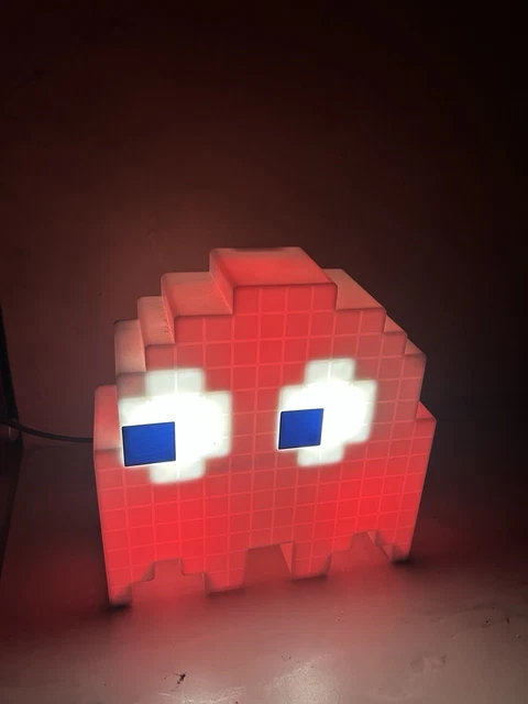 PAC MAN GHOST Light - Nightlight 16 Colour Mood Lamp - USB Cable ...