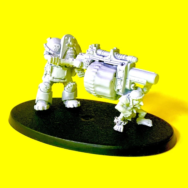 WARHAMMER 40K 🙂 ROGUE TRADER Ork Freebooter 🙂 GROSSE GUN 🙂 Orks Orks ...