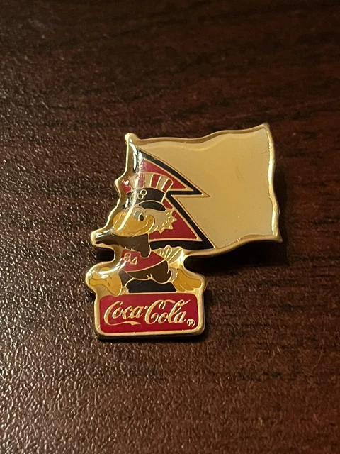 VINTAGE 1984 LOS Angeles Olympics Coca Cola Sam Eagle Nepal Flag Lapel ...