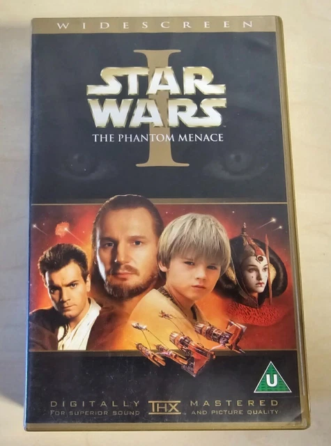 STAR WARS EPISODE 1 The Phantom Menace VHS Ref00240 £9.96 - PicClick UK