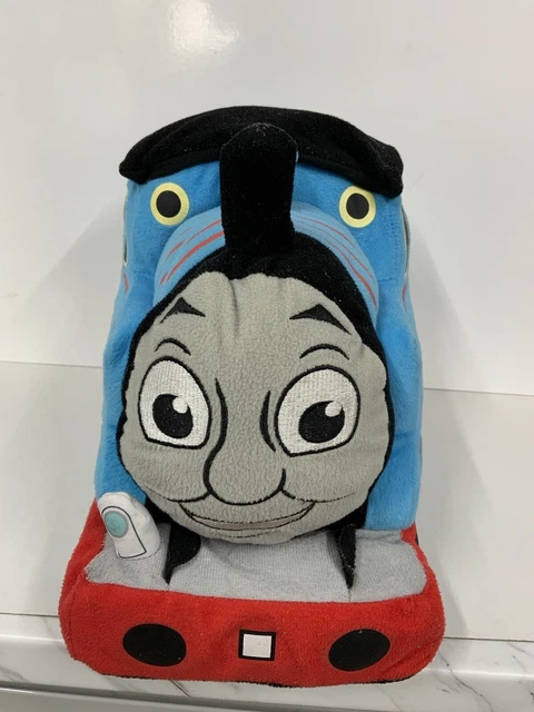 THOMAS THE TANK Engine Plush Soft Cuddly Soft Toy Large Blue Train 13 ...
