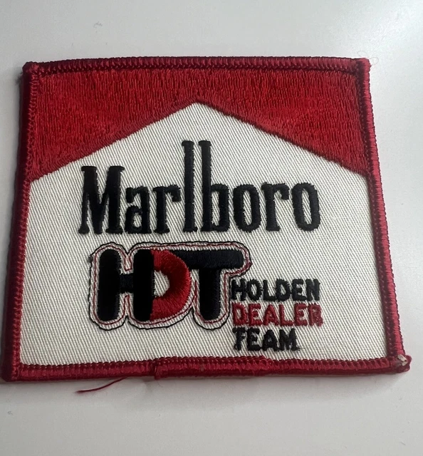 VINTAGE 1970’S/80’S MARLBORO HDT Holden Dealer Team Iron On Sew On Patch RARE! $120.00 - PicClick AU
