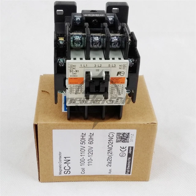 ONE FUJI SC-N1 SCN1 100-120VAC Magnetic Contactor NEW $42.30 - PicClick