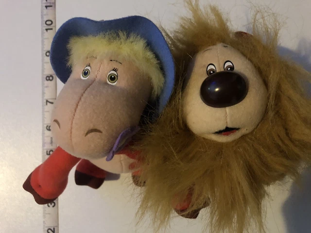 MAGIC ROUNDABOUT SOFT Toy Beanies Dougal and Ermintrude 2004 £10.00 ...