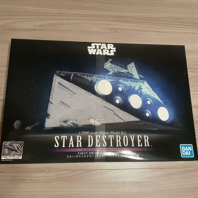 MODÈLE PLASTIQUE 1/5000 Star Destroyer Writing Model First Press ...