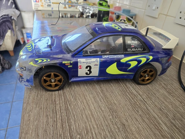 TAMIYA SUBARU IMPREZA WRC TL-01 1/10th Colin McRae Nicky Grist Plus ...