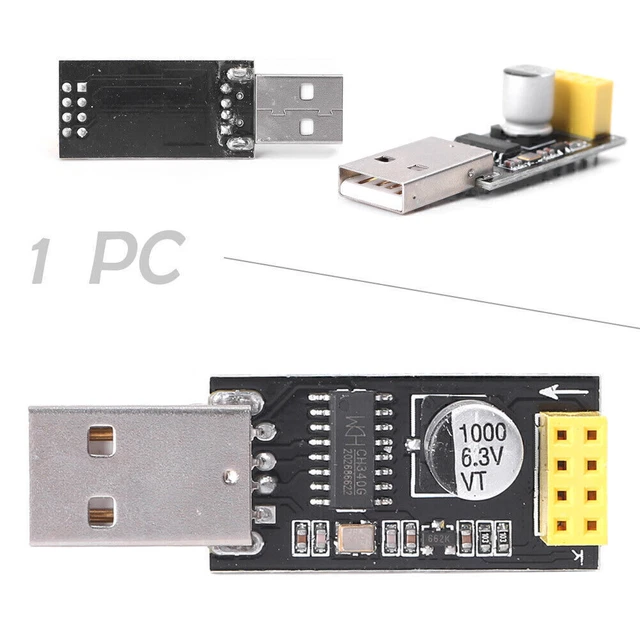 USB TO ESP8266 Serial Module TTL Wifi ESP-01 CH340G Developent Board ...