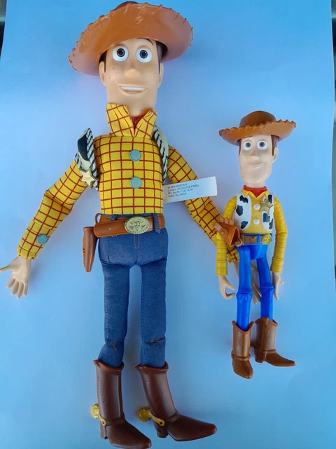 DISNEY TOY STORY Talking Woody Pull String Doll and action figure ...