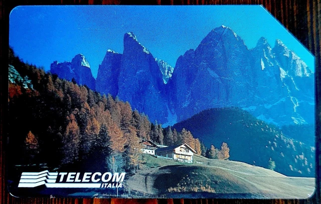 SCHEDA TELEFONICA TELECOM Dolomiti Odle Monti Pallidi Montagna @ Bilingue @ EUR 4,99 - PicClick IT