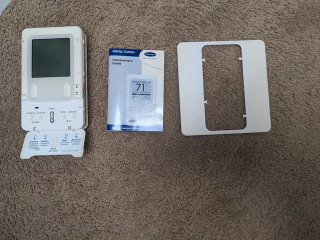 CARRIER INFINITY SYSTXCCUID01 Digital Programmable Thermostat $250.00 ...