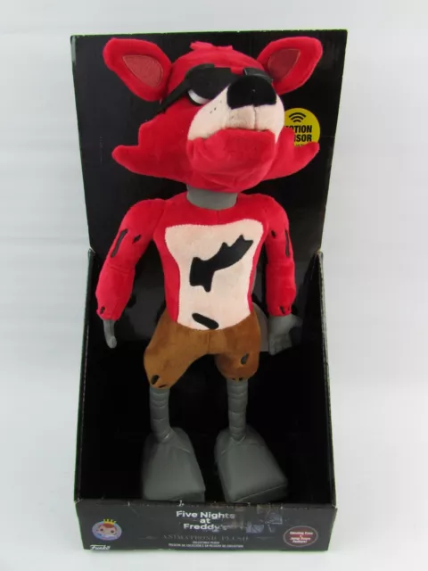 Funko Five Nights At Freddys Foxy Jumpscare Animatronic Plush Doll Toy