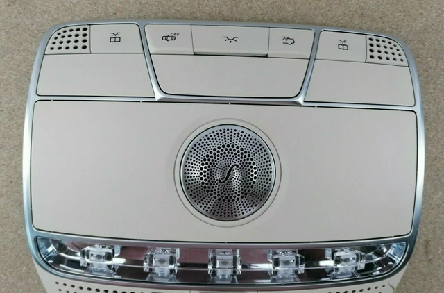 GENUINE MERCEDES-BENZ S-CLASS W222 control unit ceiling control panel ...