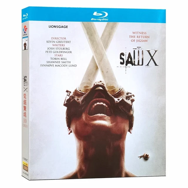 SAW X (BLU-RAY) Tobin Bell, Shawnee Smith £13.90 - PicClick UK