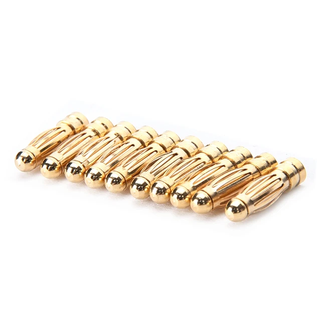 3.5mm Bullet Connectors 20-Pack - 10 Male & 10 Female Plugs Xt30 Connector