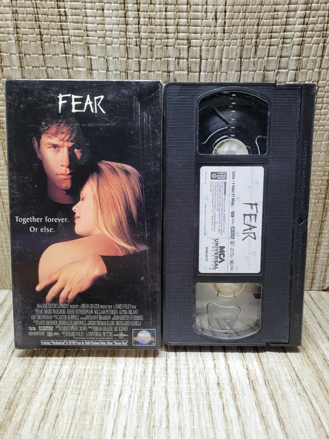 FEAR (VHS TAPE) Mark Wahlberg, Reese Witherspoon EUR 2,07 - PicClick FR
