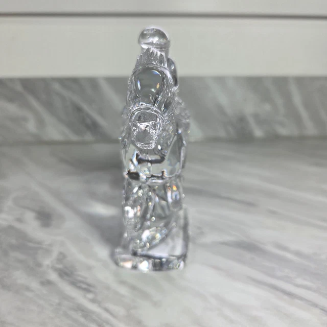 WATERFORD CRYSTAL RACE Horse and Jockey - Racehorse Figurine - Signed £ ...