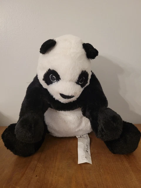 IKEA KRAMIG PANDA 11 inch Black White Plush Bear Soft Soft Toy £8.00 ...