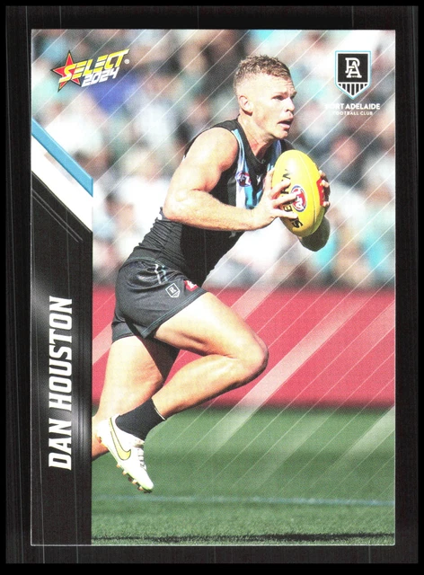 AFL 2024 SELECT Port Adelaide Dan Houston 125 Card CB-1-4-B-12 EUR 1,66 ...