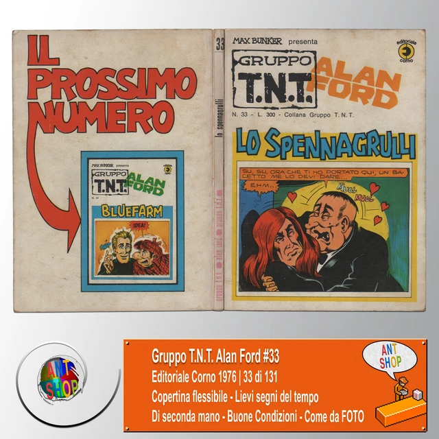 GRUPPO T.N.T. ALAN Ford #33 - Editoriale Corno - 1976 EUR 6,00 ...