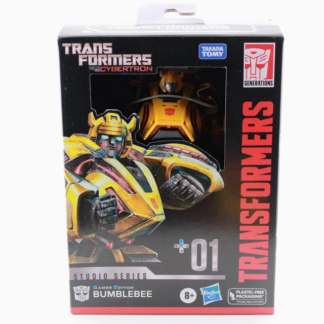 TRANSFORMERS STUDIO SERIES Gamer Edition Bumblebee Deluxe #01 War for ...