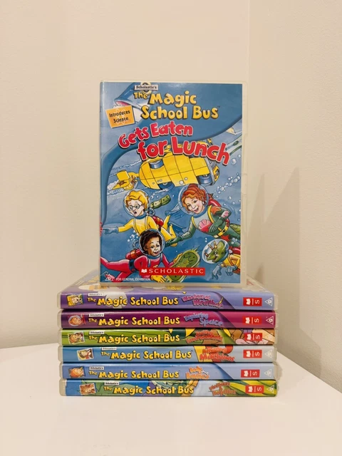 THE MAGIC SCHOOL Bus DVD Bundle Lot X 7 Scholastic Dvd Animation Region ...