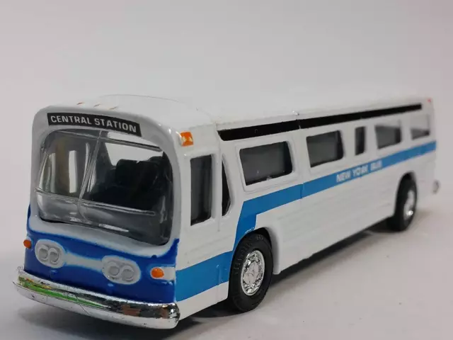 CLASSIC NEW YORK City Bus Diecast CAR Model with pull back 6 inch Long ...